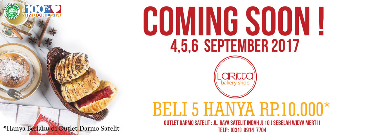 Promo Laritta Bakery